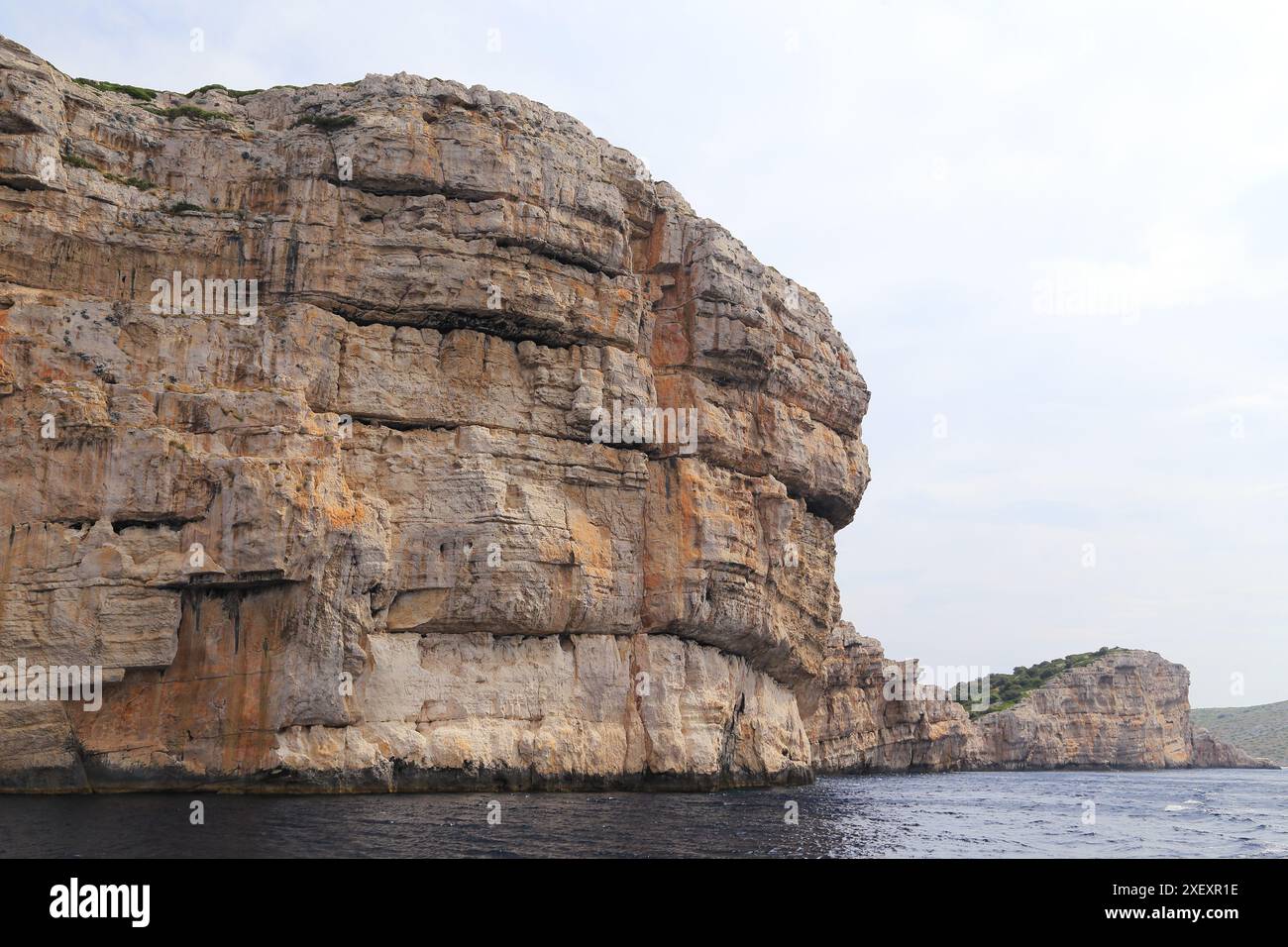 This is fantastic view of the coastal cliffs of one of the many ...