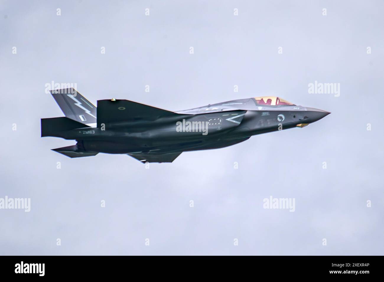 Lockheed Martin F-35B 617 squadron the UK first operational joint Fleet ...