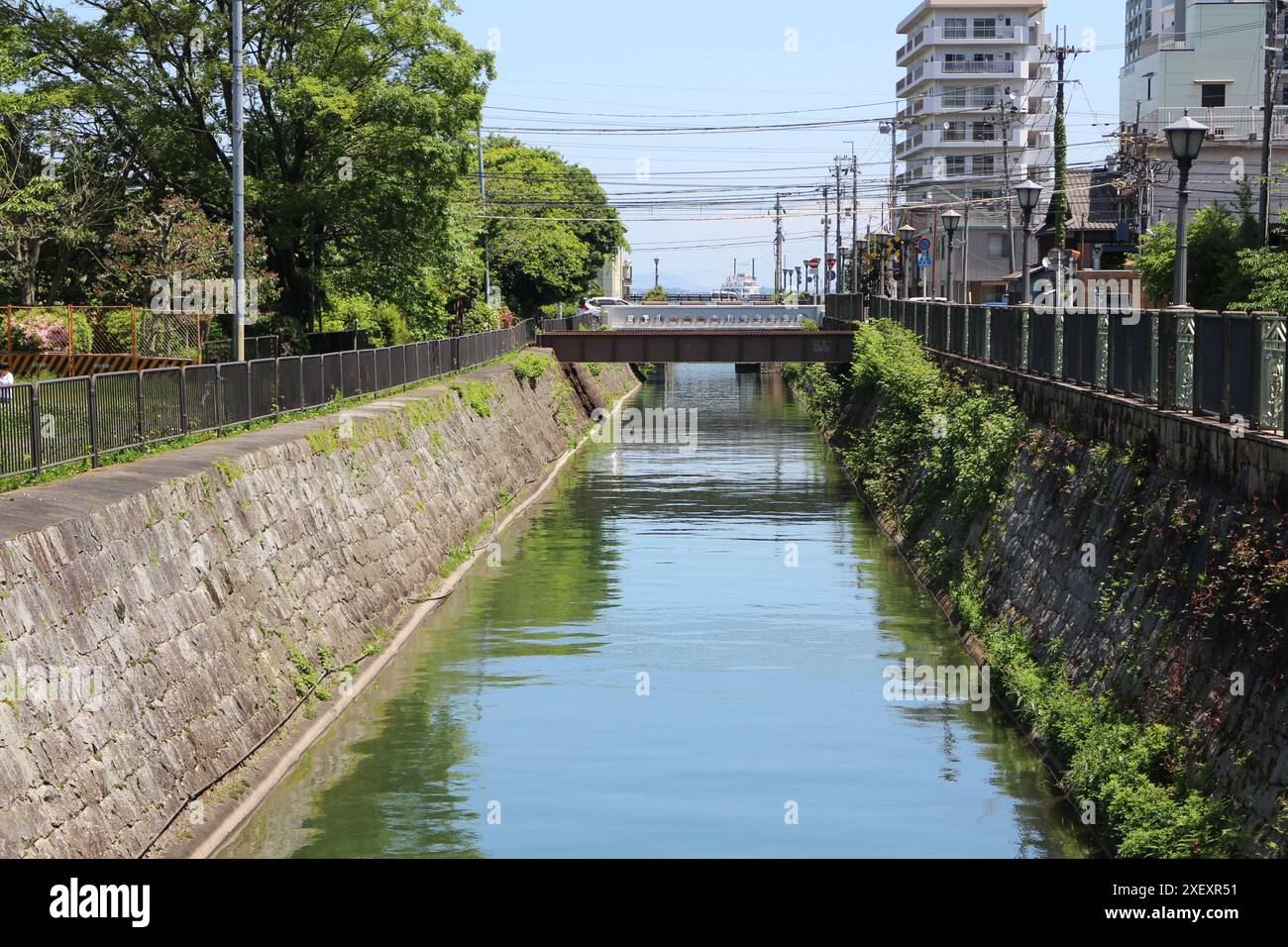 Lake Biwa Canal in Otsu, Shiga, Japan Stock Photo - Alamy