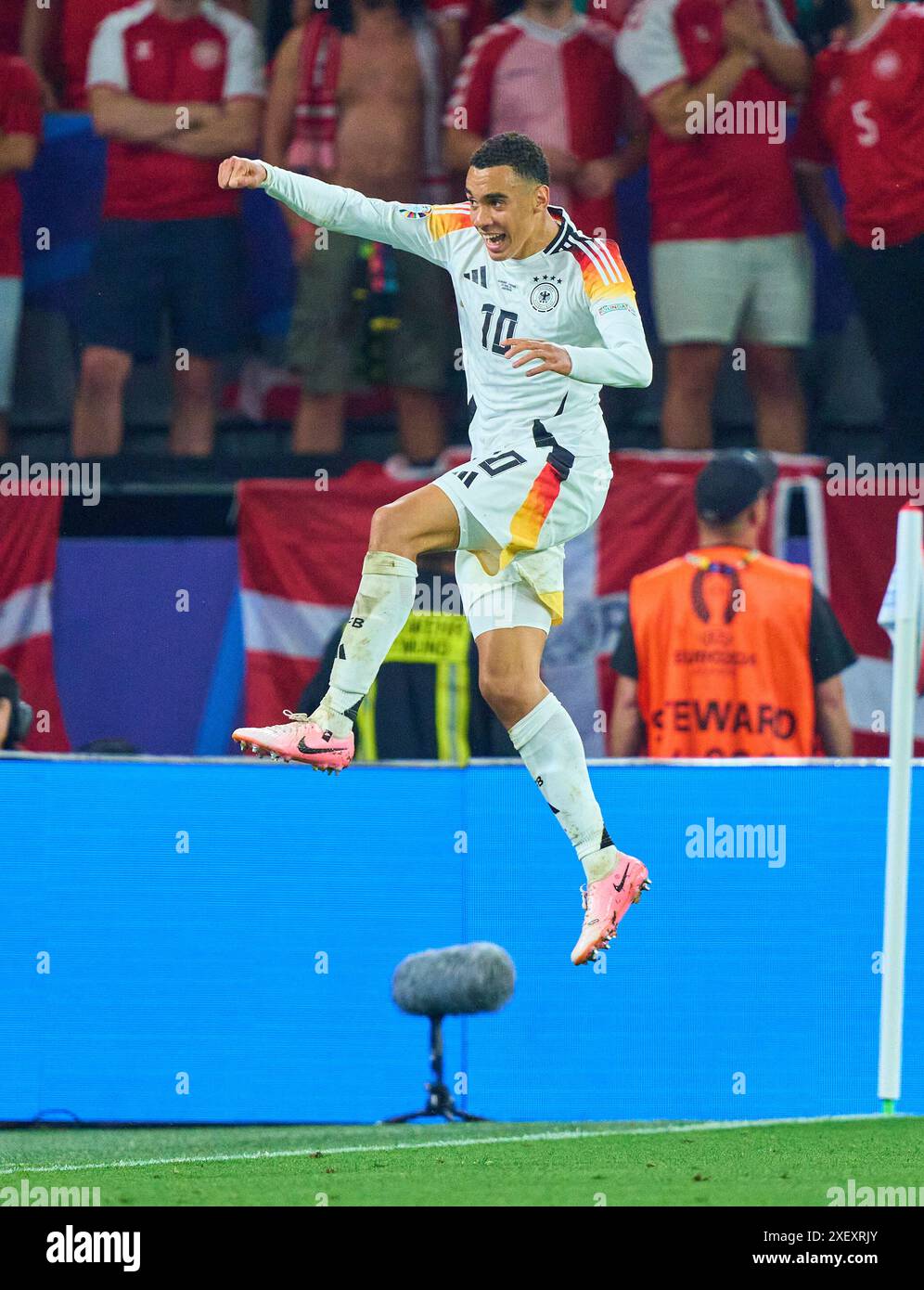 Jamal Musiala, DFB 10 celebrates his goal, happy, laugh, celebration, 2 ...