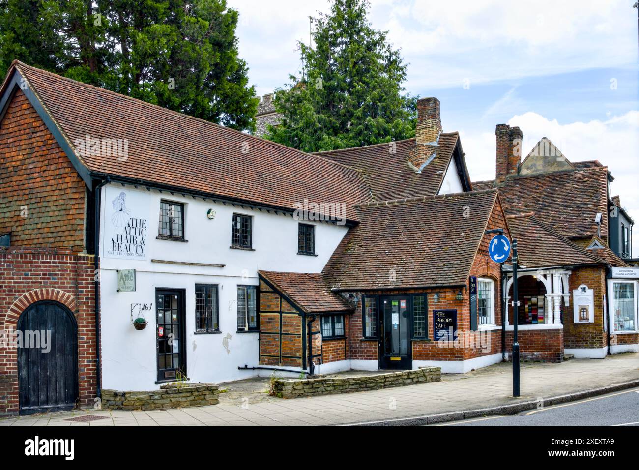 Ruislip High Street, Borough of Hillingdon, London, England, U.K Stock ...