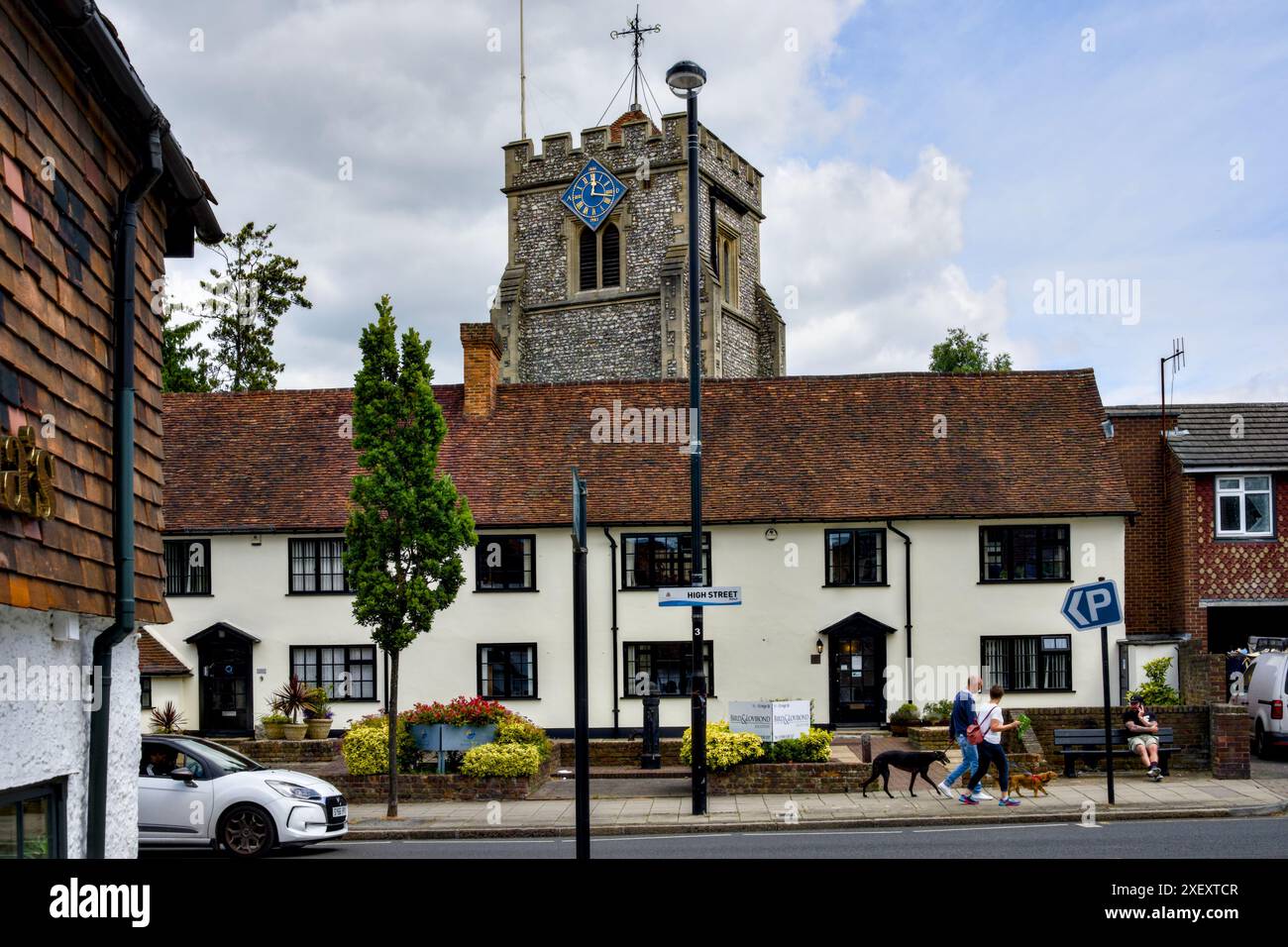 Ruislip High Street, Borough of Hillingdon, London, England, U.K Stock ...