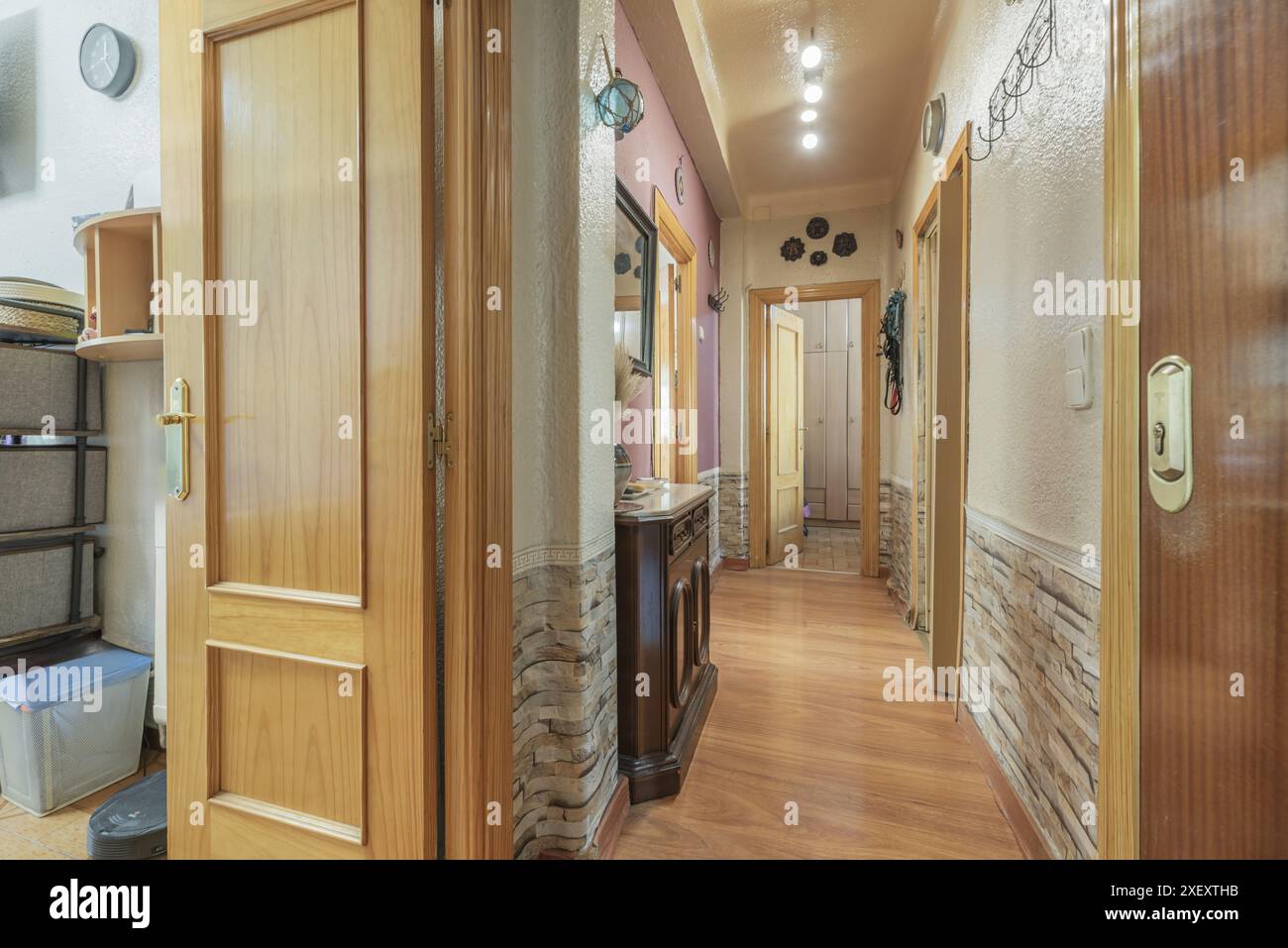 Hallways in a home are circulation spaces that connect the different ...