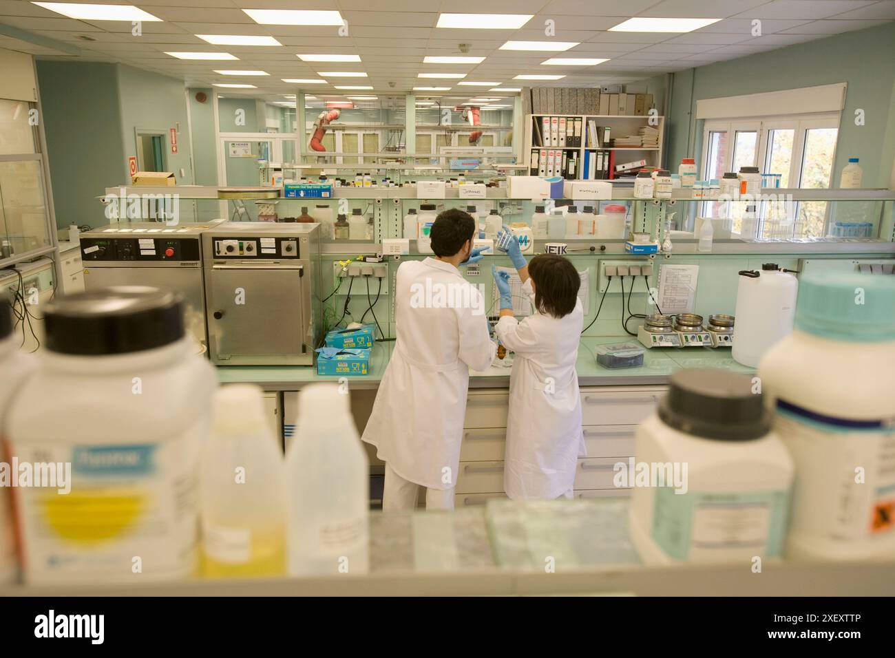 Determination of starch, animal nutrition, Laboratory of Agri ...