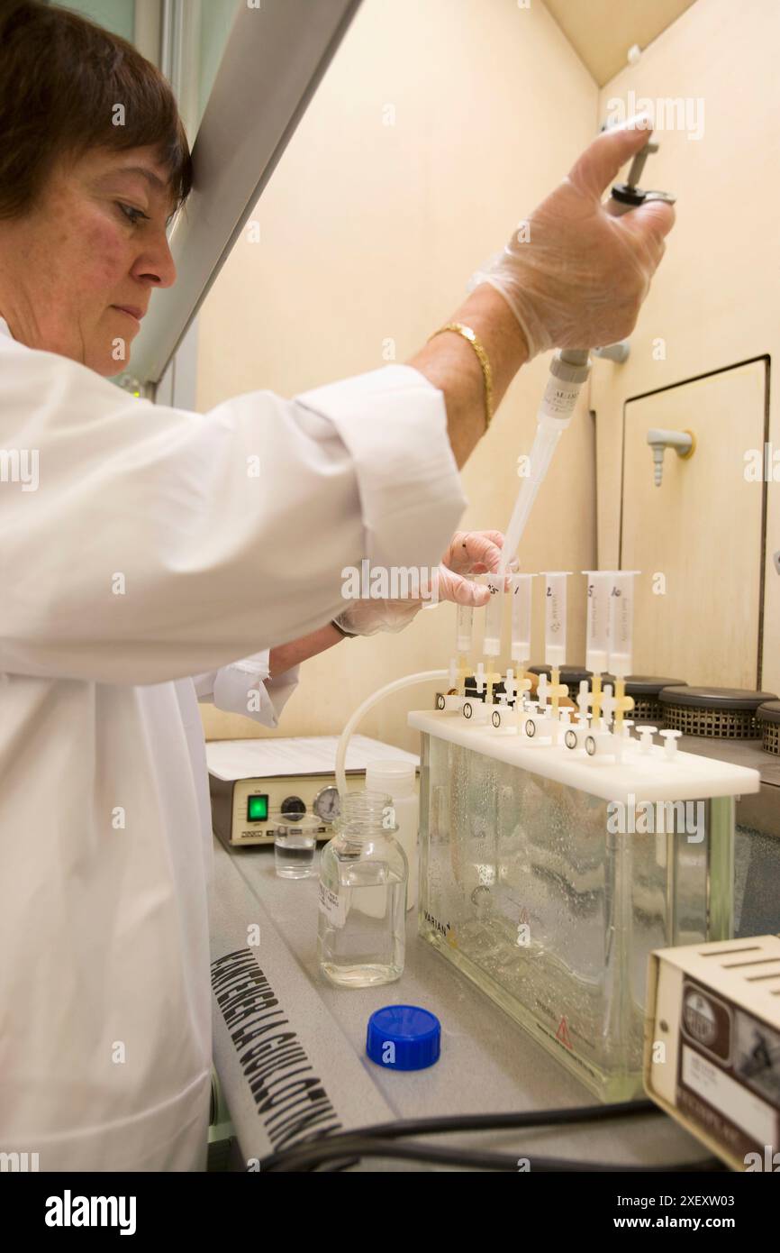 Solid-phase extraction (SPE), Laboratory of Agri-Environmental Safety ...