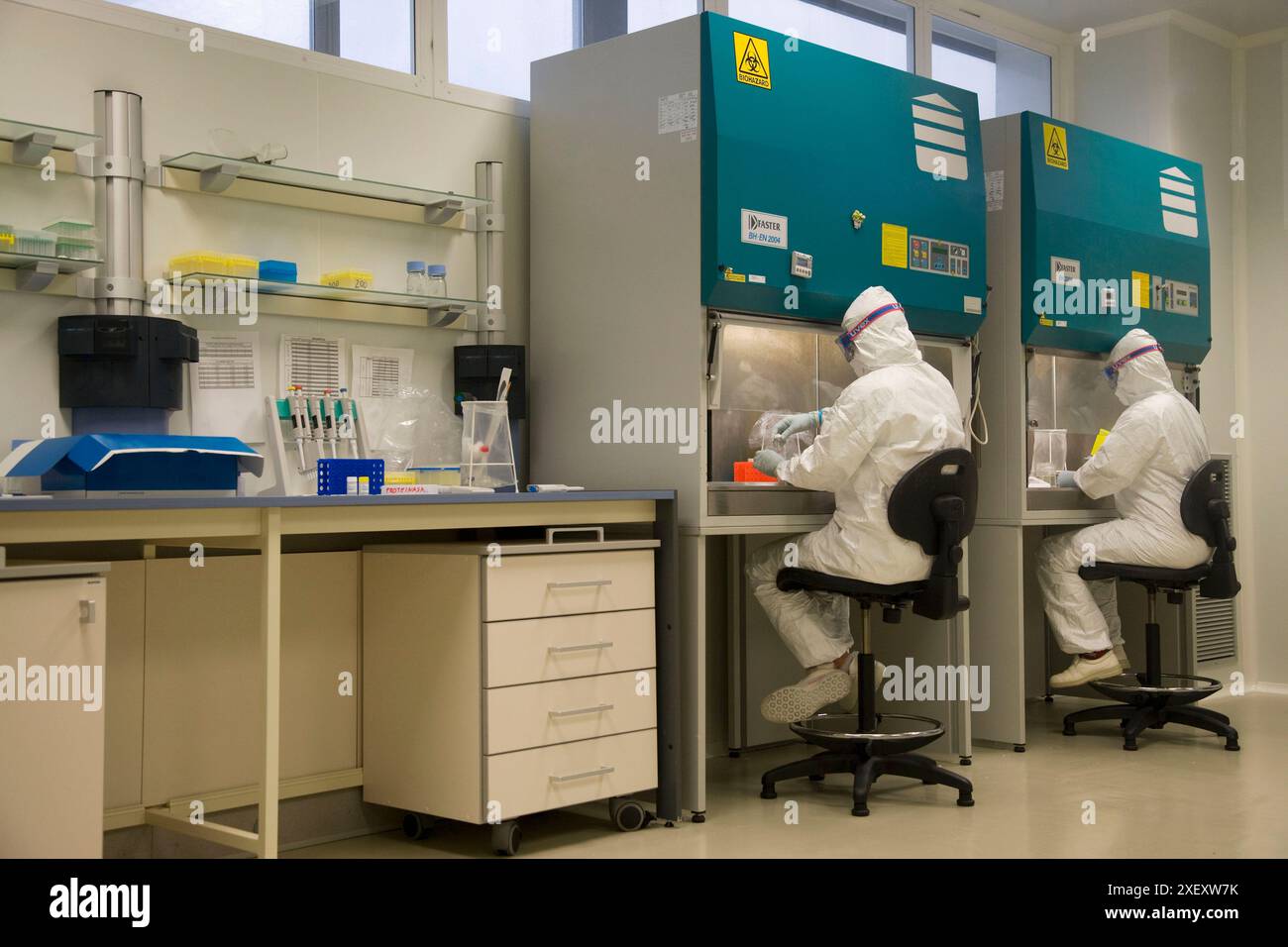 Research on mad cow disease and avian flu, Laboratory of Bio-Safety ...