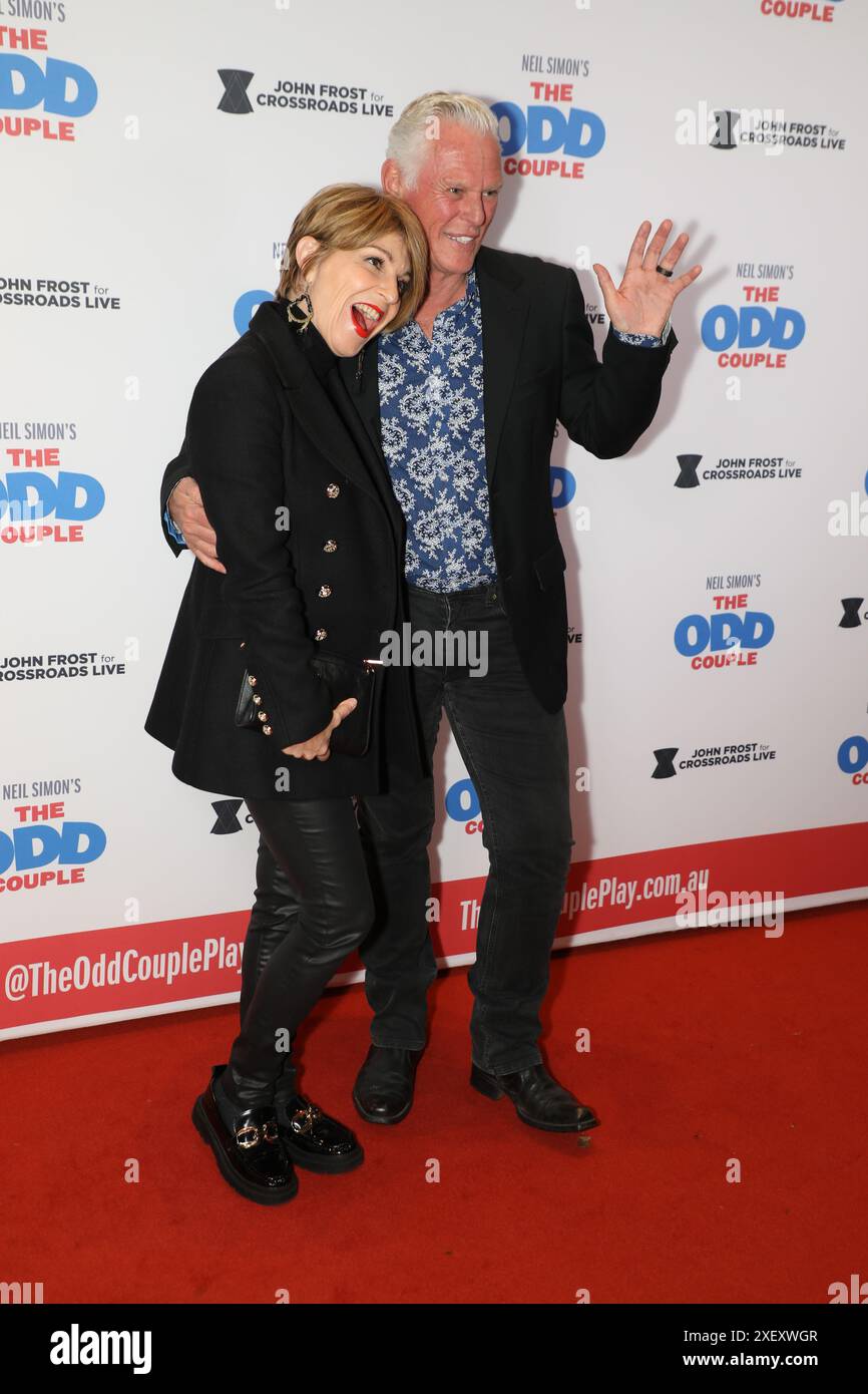 Sydney, Australia. 30th June 2024. Kelley Abbey and Michael Cormac ...