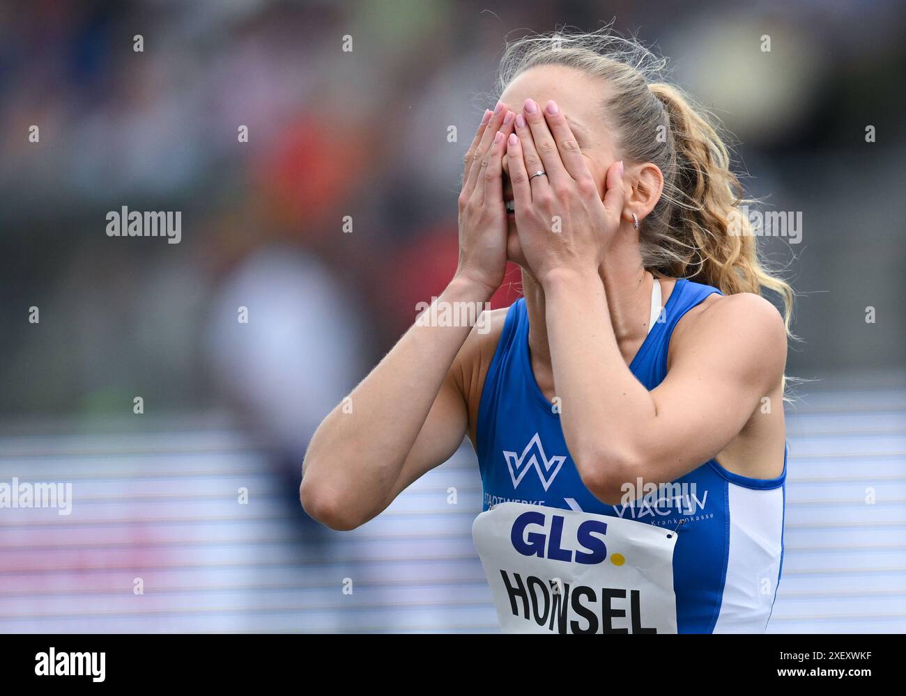 Brunswick, Germany. 30th June, 2024. Athletics: German Championships in ...