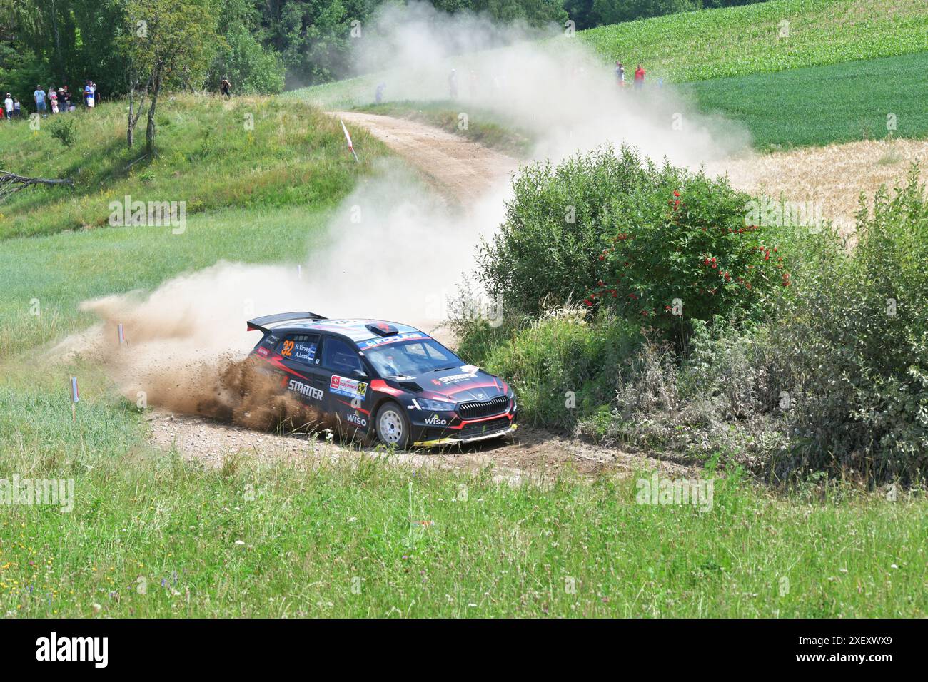 #32 Robert VIRVES (LET) / Aleks LESK (LET), SKODA Fabia RS Rally2, Team: Virves (LET) Motorsport ...