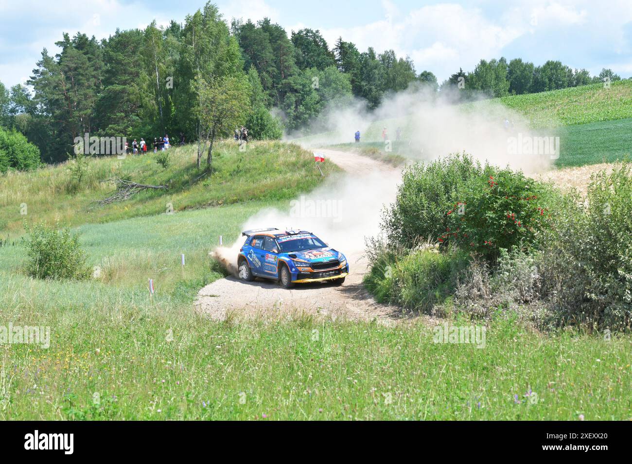 #24 Lauri JOONA (FIN) / Janni HUSSI (FIN), SKODA Fabia RS Rally2, Team ...