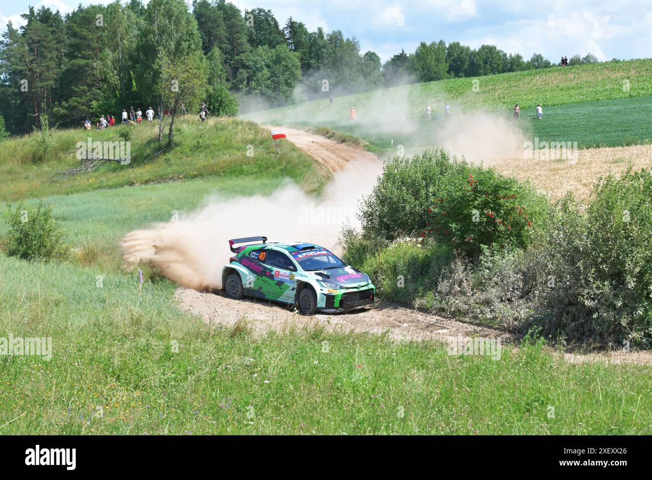 #40 Gregor JEETS (EST) / Timo TANIEL (EST), TOYOTA Yaris GR Rally2 ...