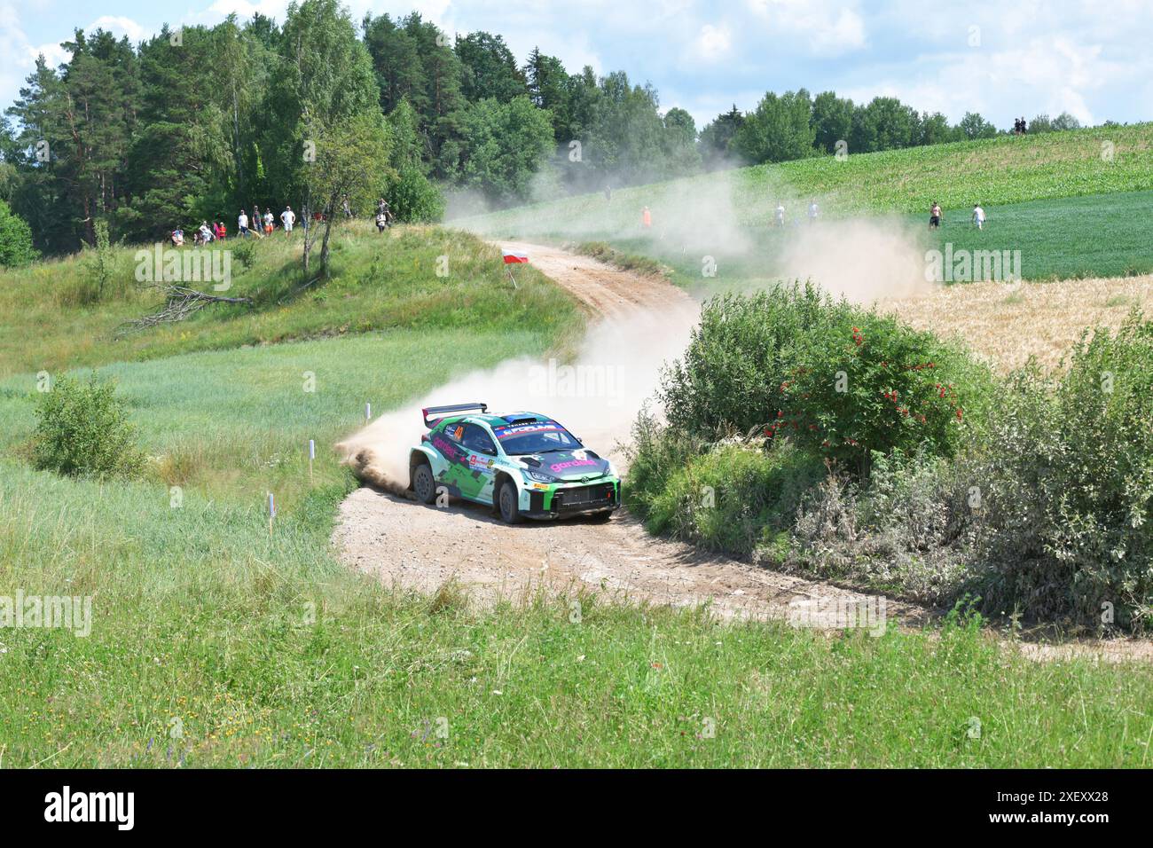 #40 Gregor JEETS (EST) / Timo TANIEL (EST), TOYOTA Yaris GR Rally2 ...
