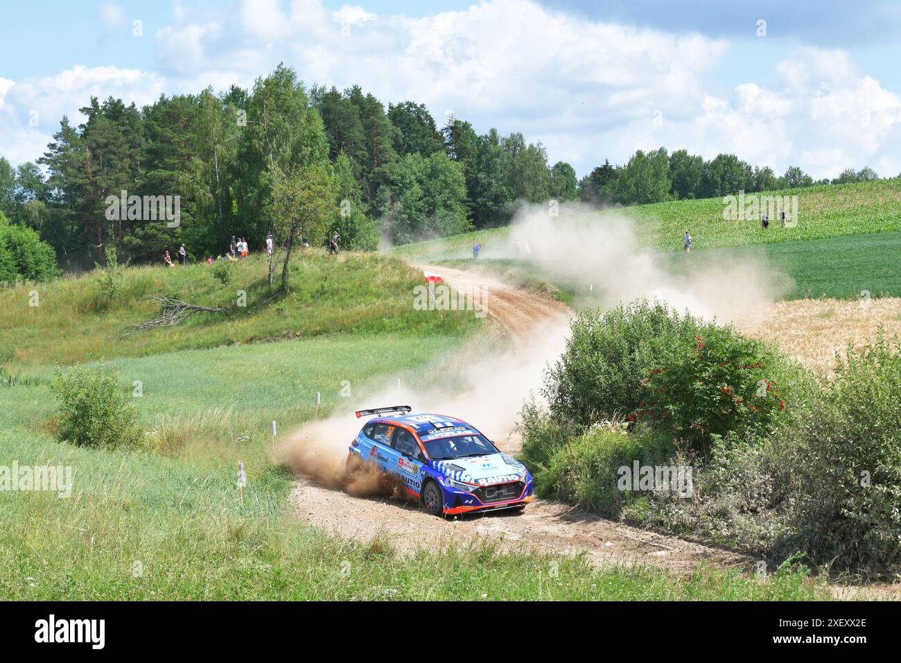 #37 Teemu SUNINEN (FIN) / Mikko MARKKULA (FIN), HYUNDAI i20 N Rally2 ...