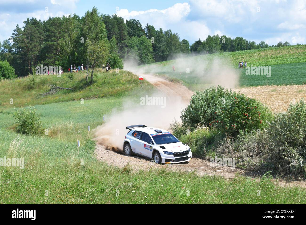#41 Jaroslaw KOLTUN (POL) / Ireneucz PLESKOT ( POL), SKODA Fabia RS Rally2, Team: Koltun (POL ...