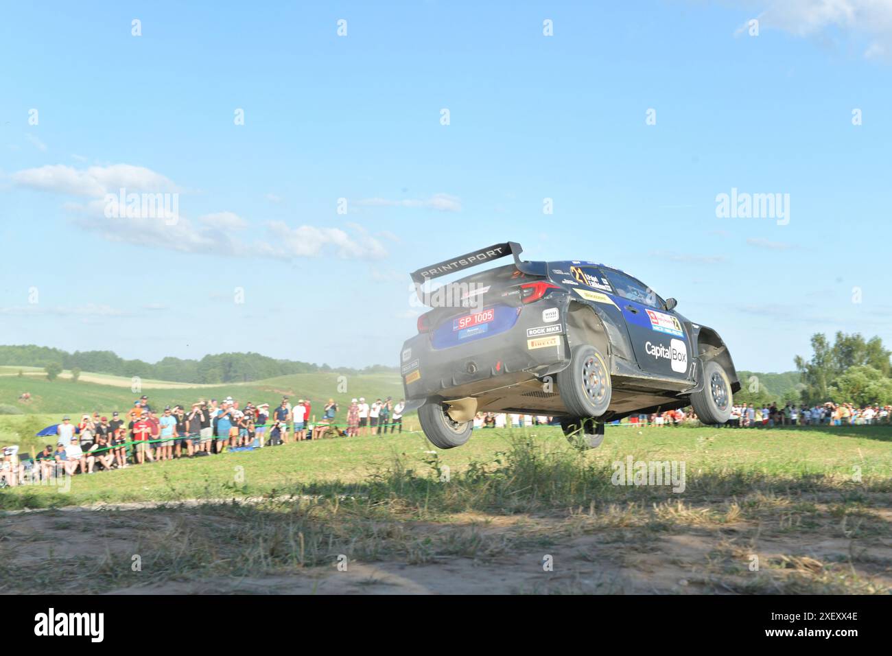 #21 Sami PAJARI (FIN) / Enni MAELKOENEN (FIN), TOYOTA GR Yaris Rally2, Team: Printsport ...