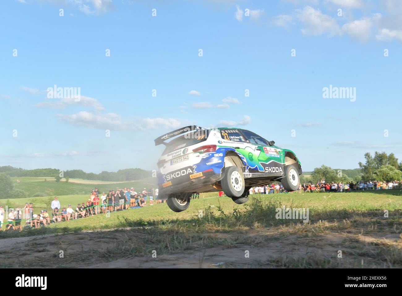 #27 Josh MC ERLEAN (IRL) / James FULTON (IRL), SKODA Fabia RS Rally2 ...