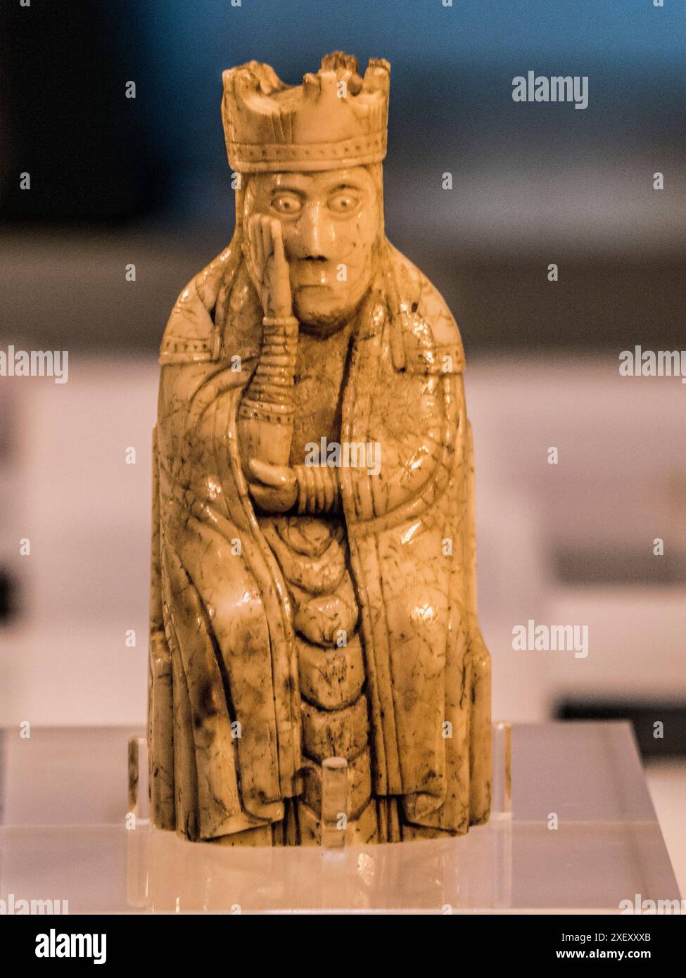 Western Islands Chess piece man Stock Photo - Alamy