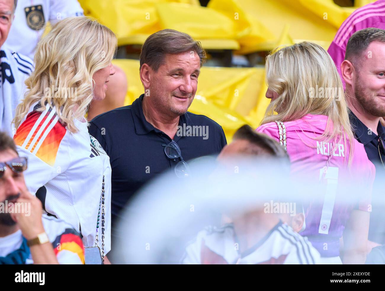 Dortmund, Germany. 29th June, 2024.Thomas KROTH, Manager Manuel Neuer ...