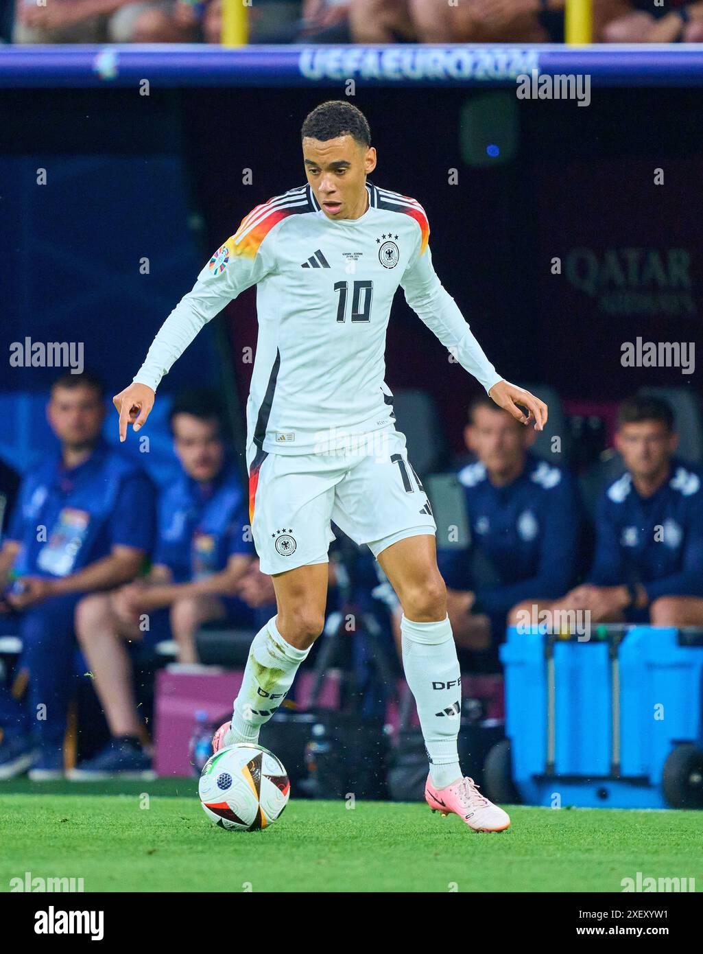 Dortmund, Germany. 29th June, 2024.Jamal Musiala, DFB 10 in the best of ...