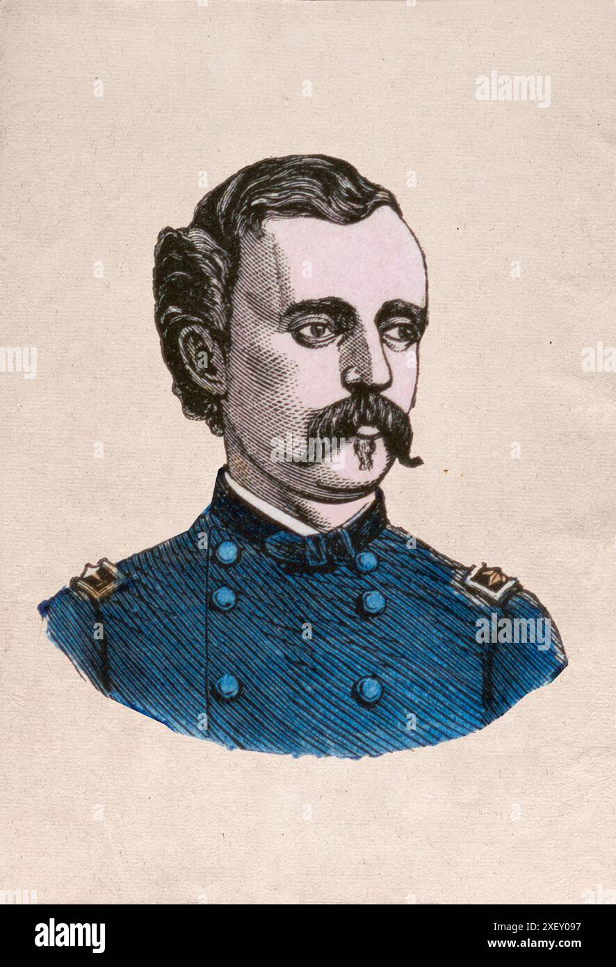 George armstrong custer cavalry 1876 hi-res stock photography and ...