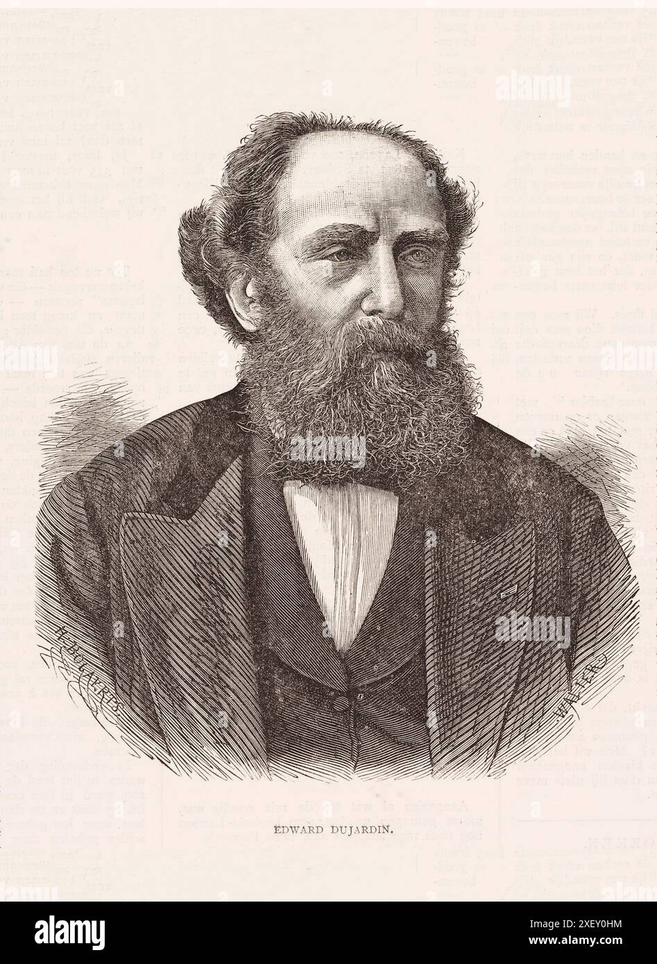 Portrait of edward dujardin hi-res stock photography and images - Alamy