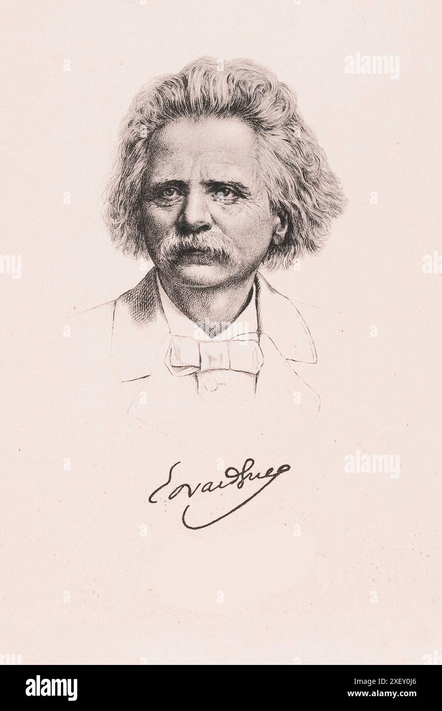 Edvard grieg portrait drawing hi-res stock photography and images - Alamy