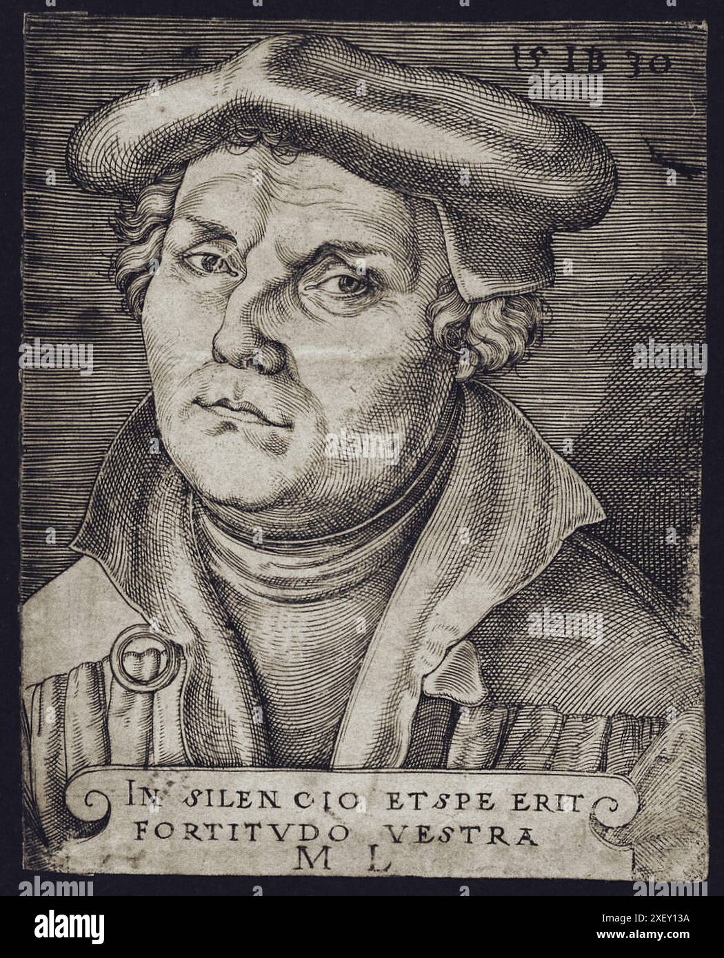 Medieval portrait of Martin Luther. 1530 Martin Luther (1483 – 1546 ...
