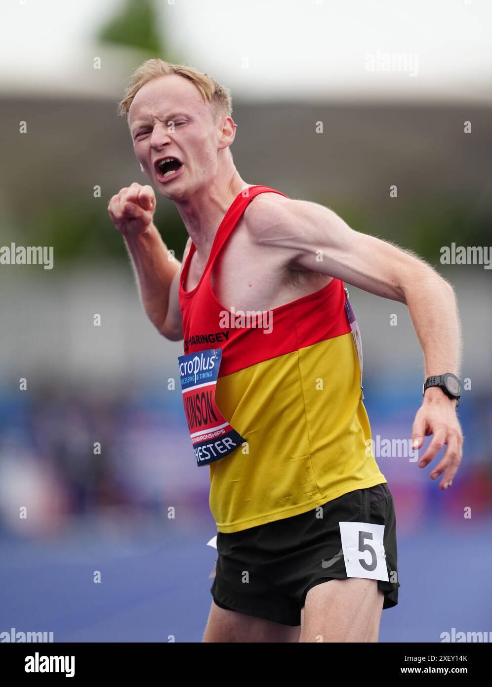 Callum Wilkinson wins the Men's 10000m Walk during day two of the ...
