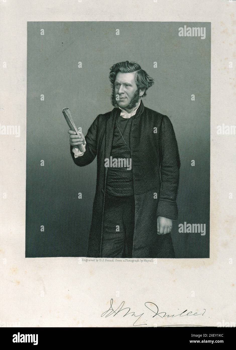 Portrait of William Hallowes Miller. 1860 Professor William Hallowes ...