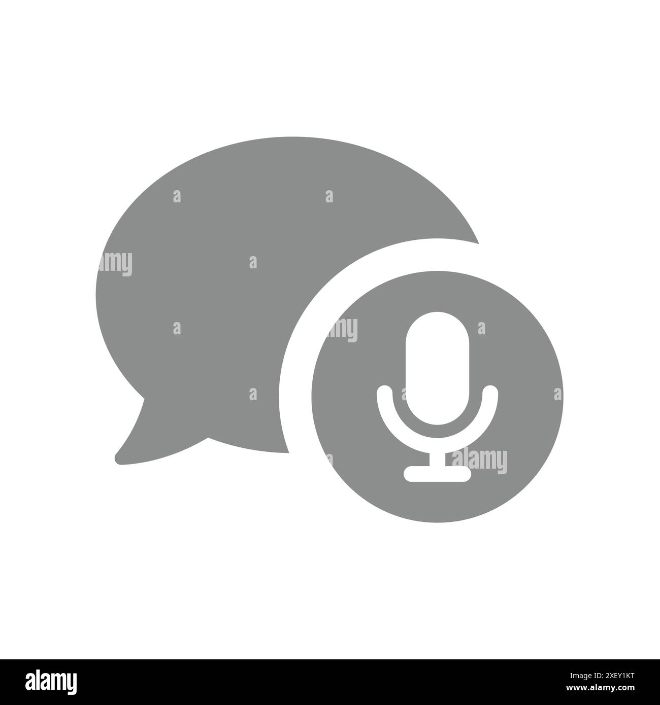 Voice message vector icon. Audio message with microphone Stock Vector ... Voice message vector icon. Audio message with microphone Stock Vector ...