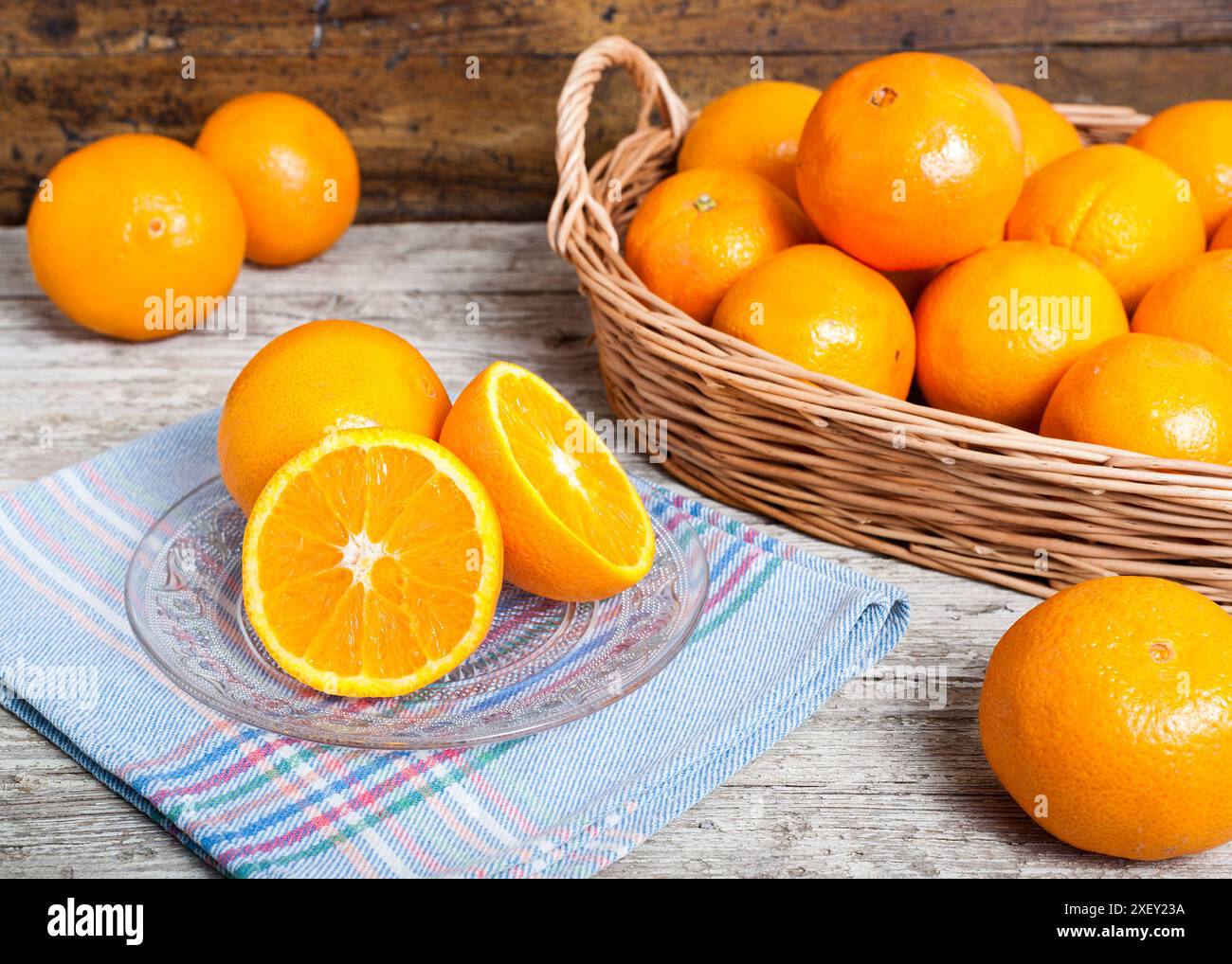 Oranges isolated cut set hi-res stock photography and images - Alamy