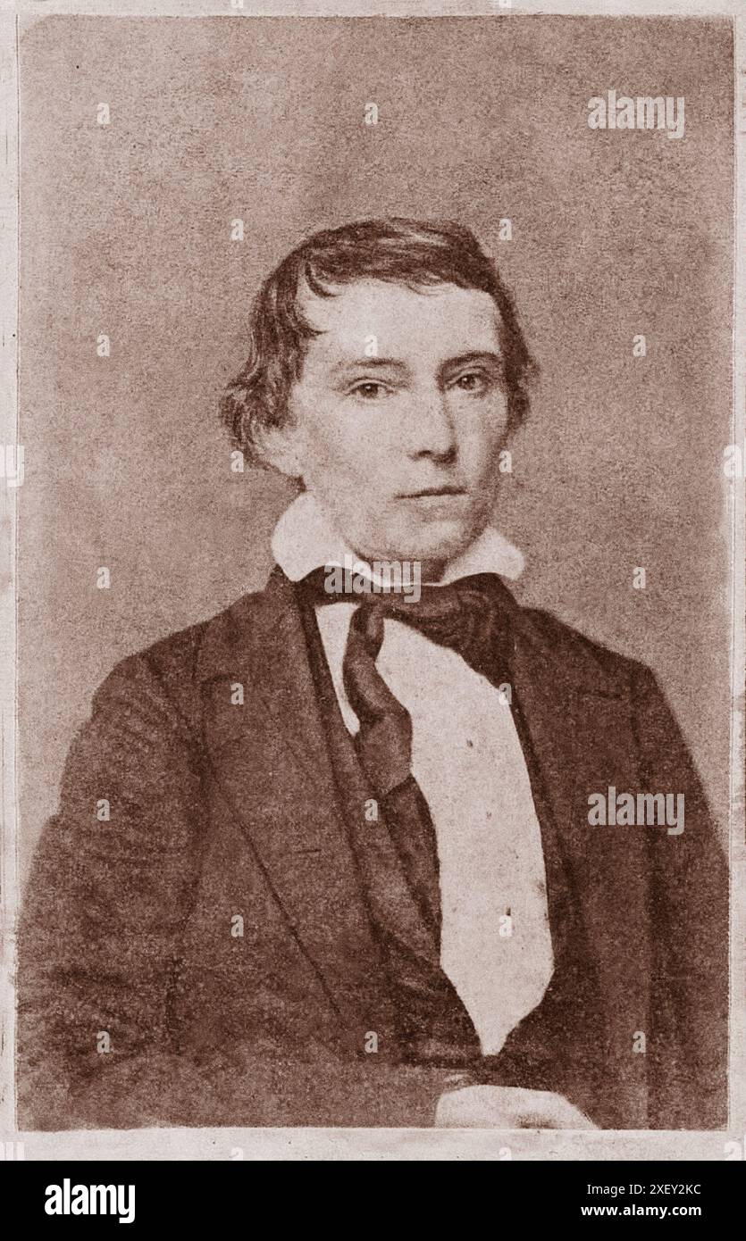 Vintage portrait of Alexander H. Stephens. Alexander Hamilton Stephens ...