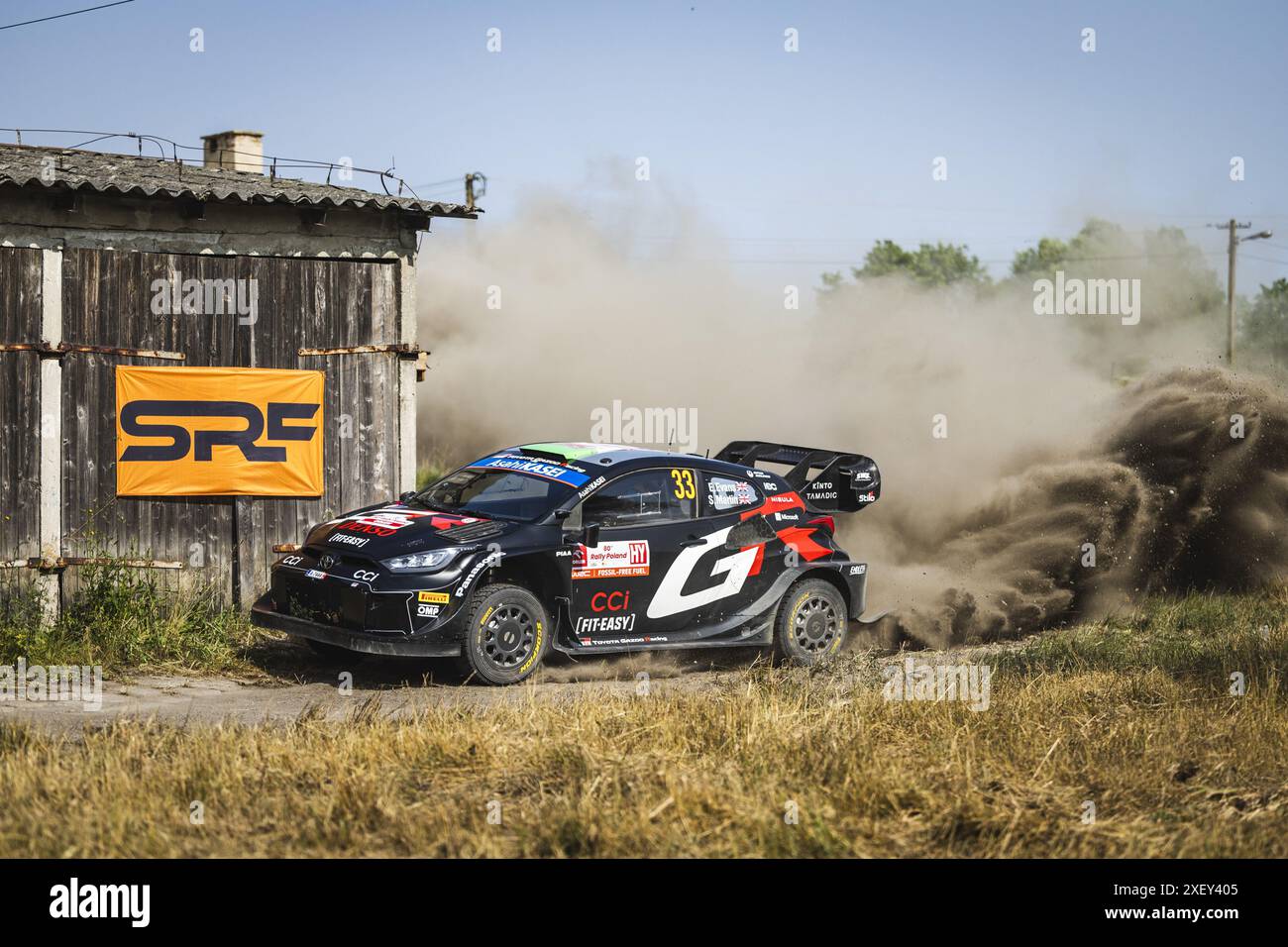 33 EVANS Elfyn, MARTIN Scott, Toyota GR Yaris Rally1, action during the ...