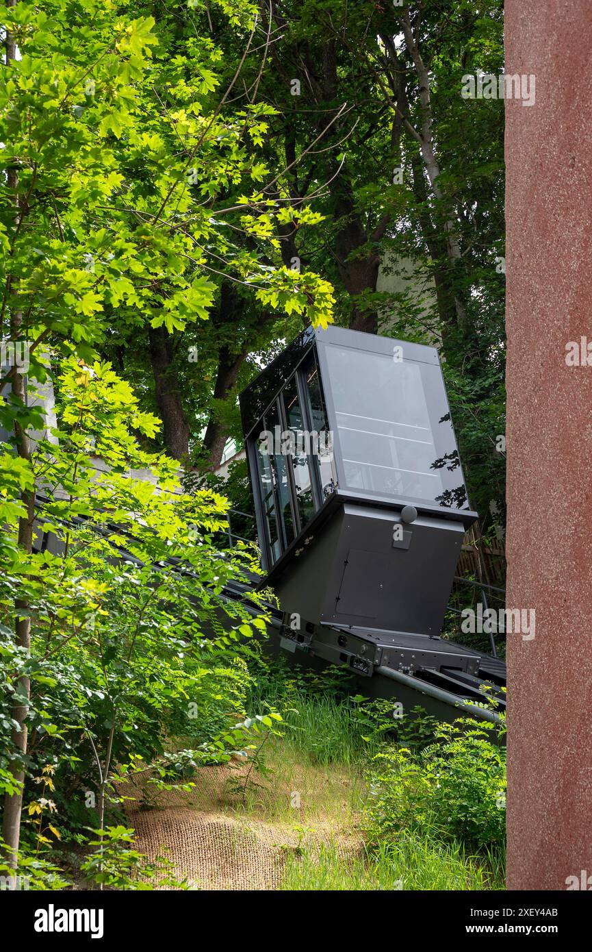 Freising, die neue Dombergbahn *** Freising, the new Dombergbahn Stock ...