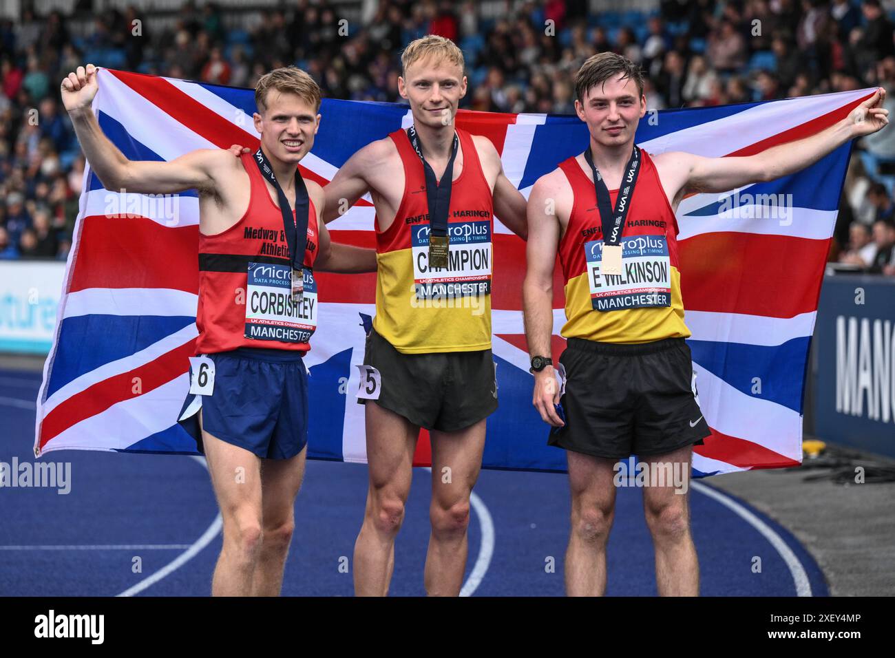 Cameron Corbishley, Christopher Snook and Callum Wilkinson with their ...