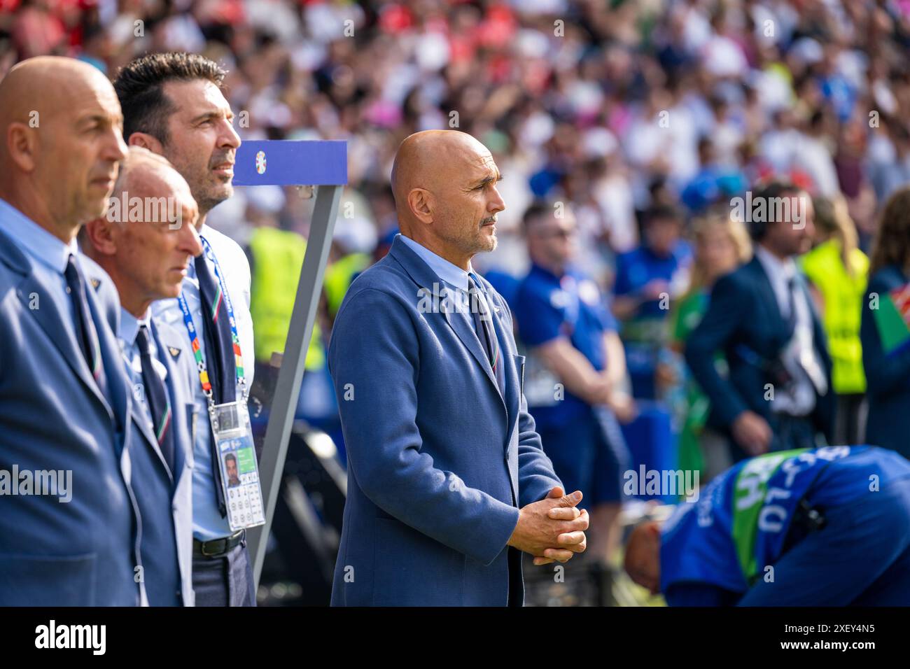 Berlin, Germany. 29th June, 2024. Head coach Luciano Spaletti of Italy ...