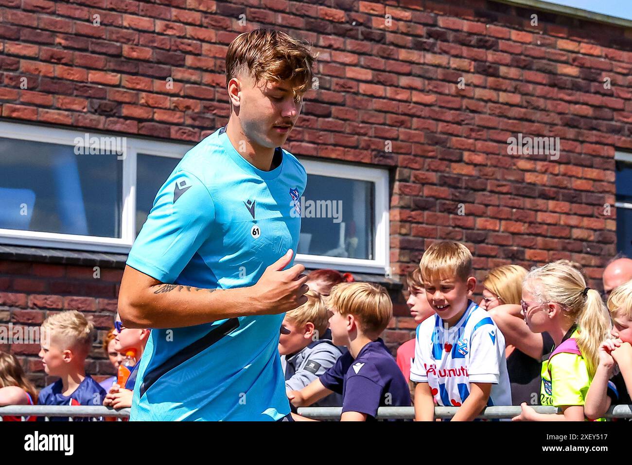 HEERENVEEN, NETHERLANDS - JUNE 29: Dimitris Rallis of sc Heerenveen ...