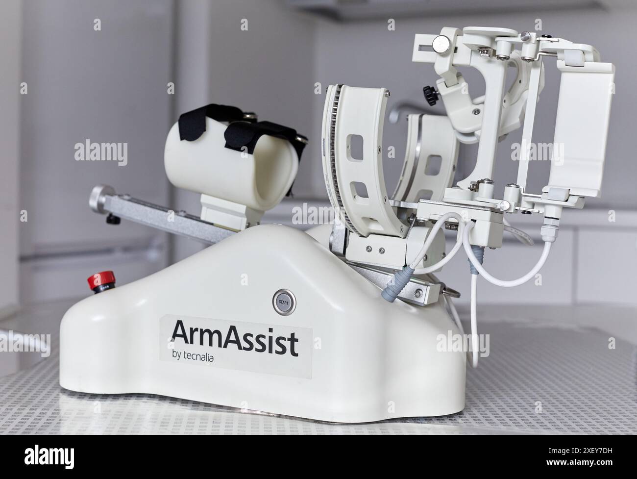 Assistive robot for upper limb rehabilitation, The robot ArmAssist ...