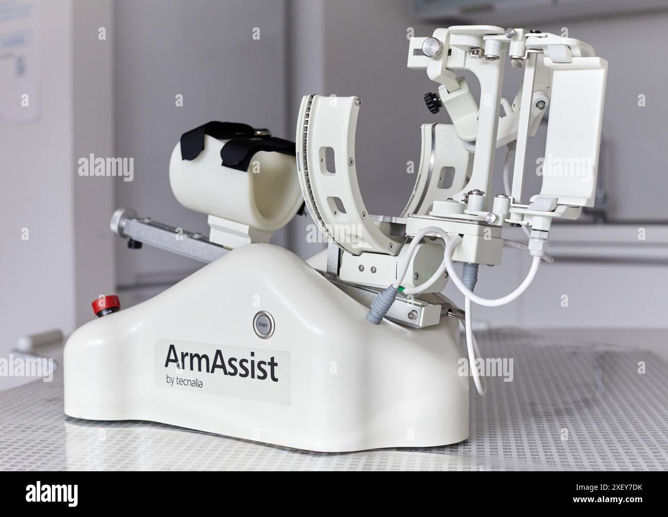 Assistive robot for upper limb rehabilitation, The robot ArmAssist ...