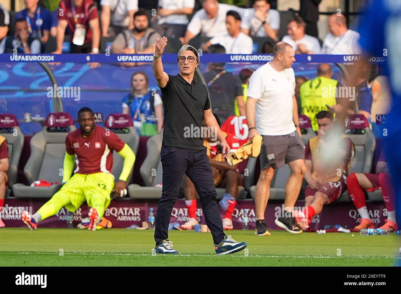 Berlin, Germany. 29th June, 2024. Murat Yakin, Head Coach of ...