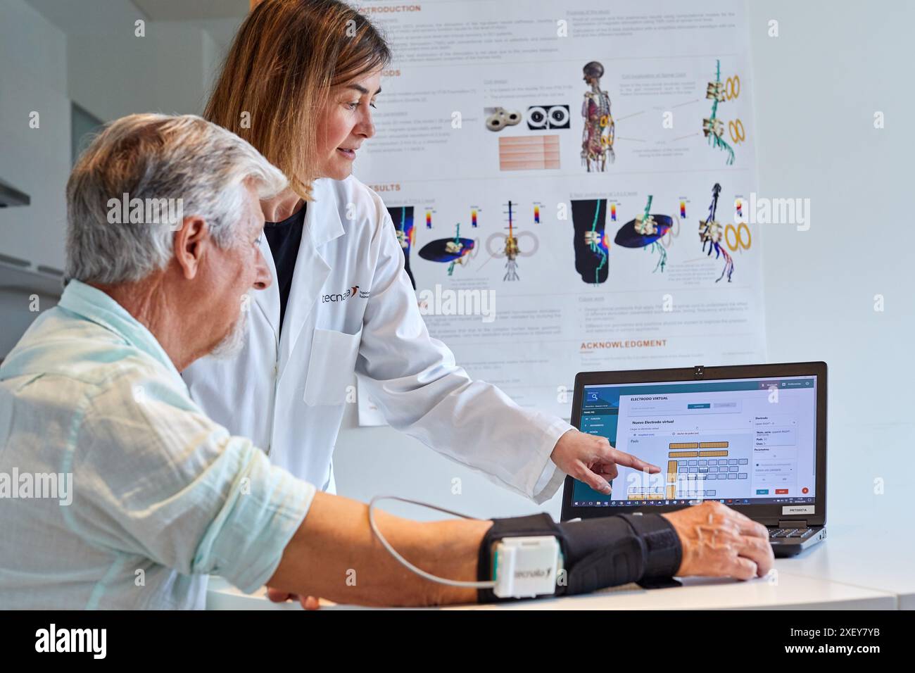 Neuromodulation system in closed loop hi-res stock photography and ...