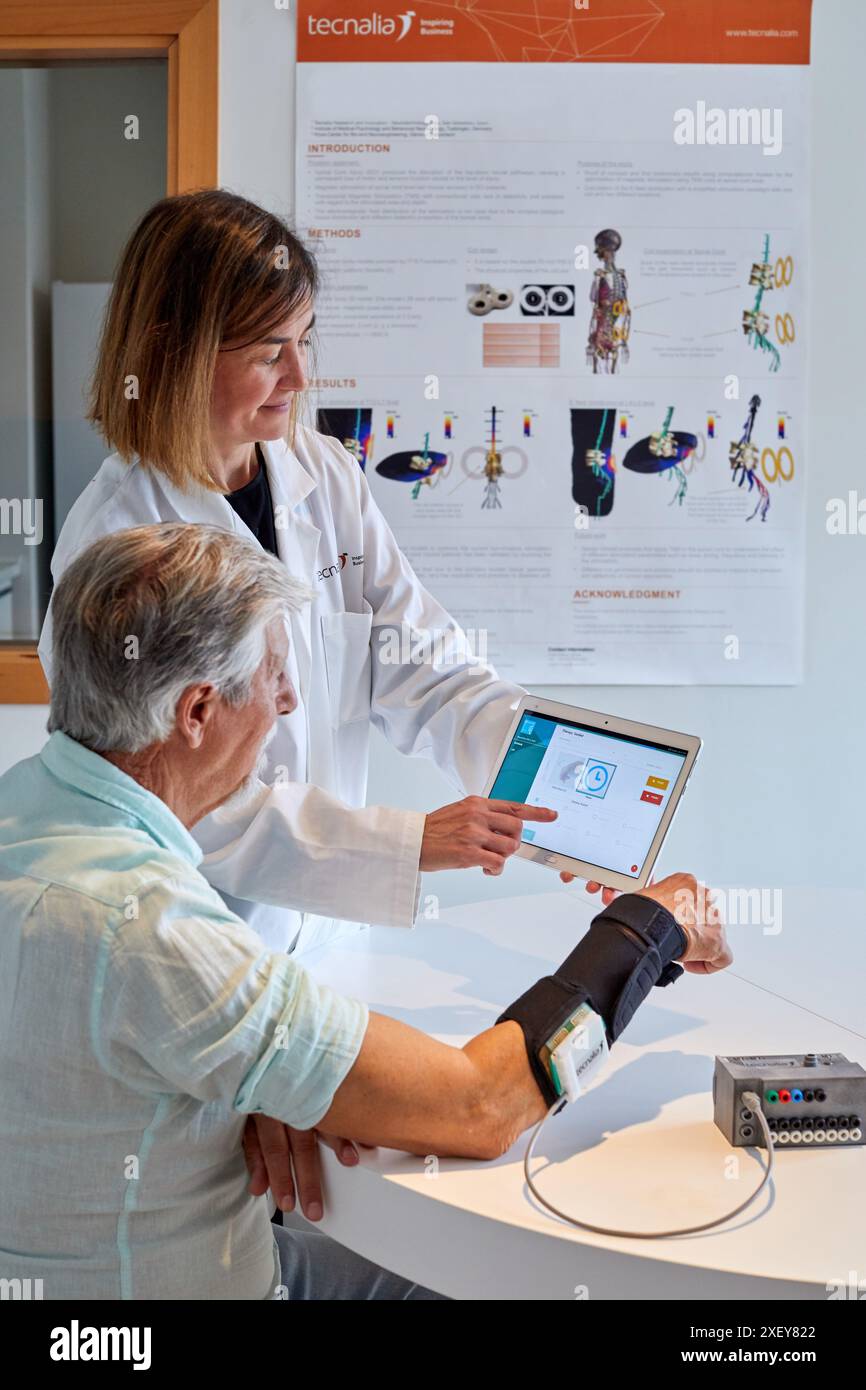 Neuromodulation system in closed loop hi-res stock photography and ...