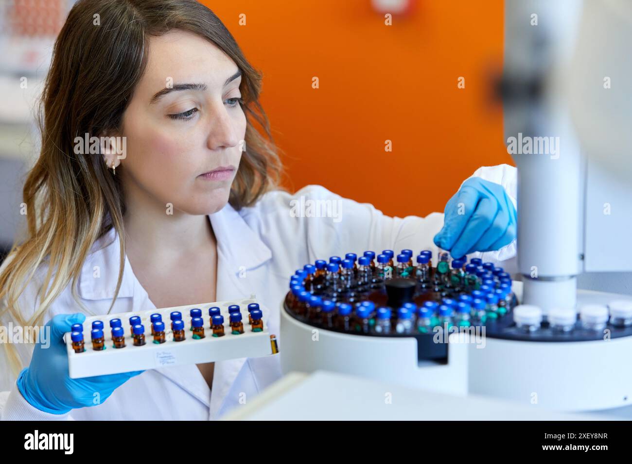 Researcher, Gas and liquid chromatograph, Biotechnology Laboratory ...