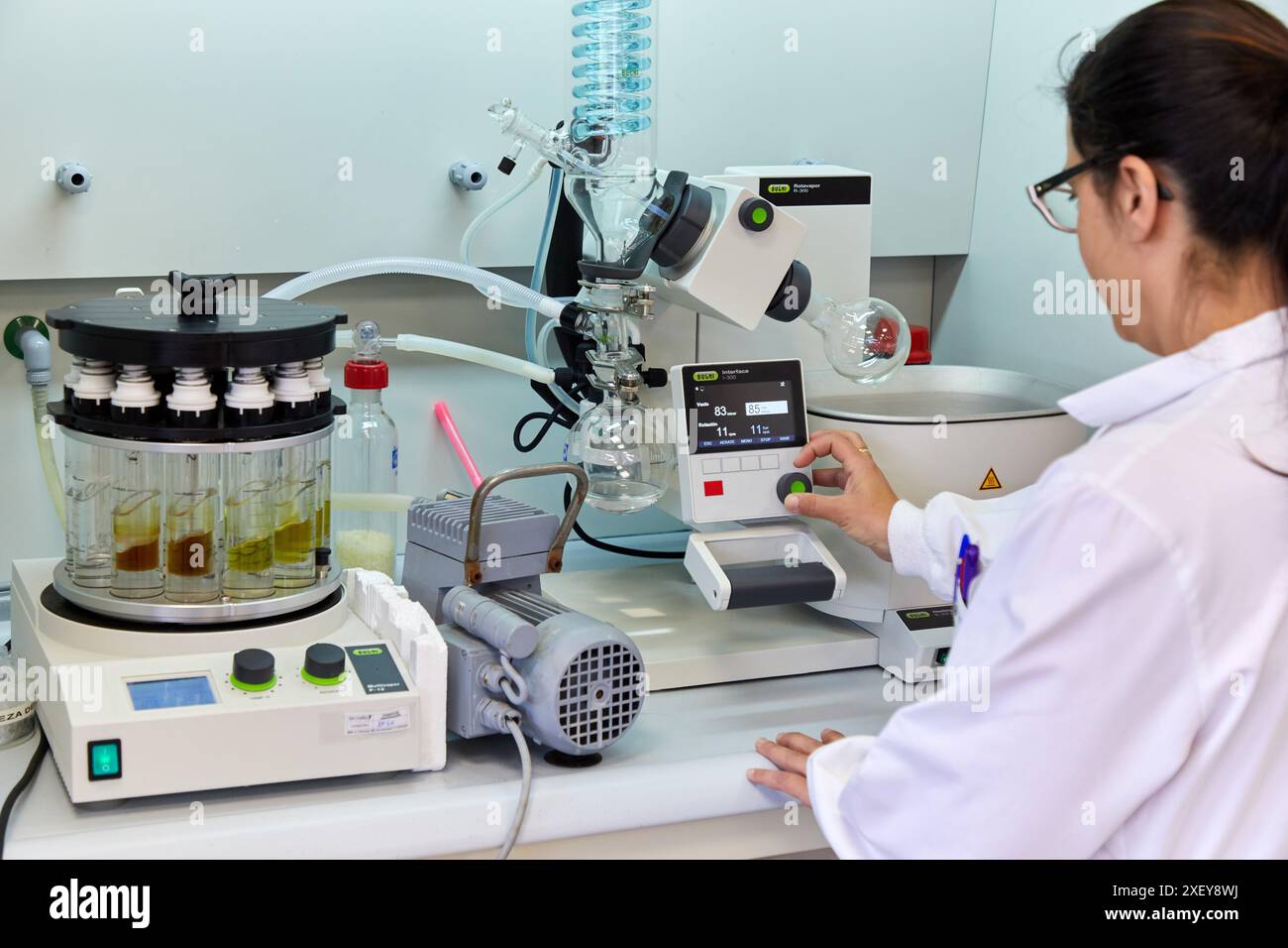 Researcher, Multi-evaporator, Solvent Separation, Gas Showcase ...