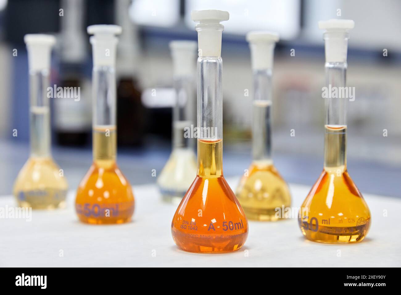 Water analysis, Environmental laboratory, Chemical Laboratory Stock ...