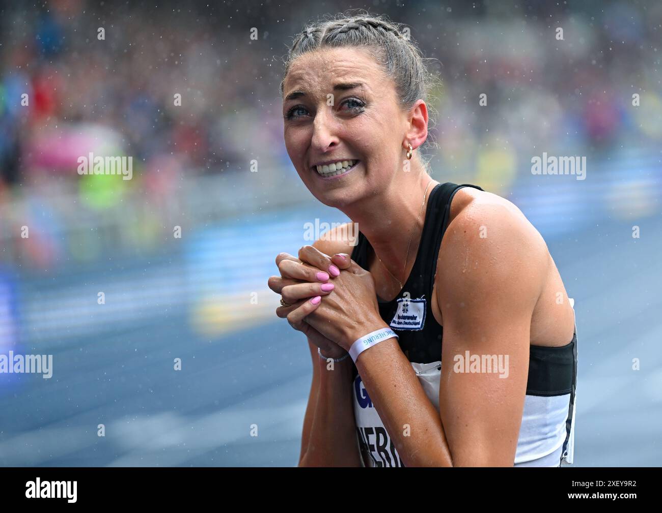 Brunswick, Germany. 30th June, 2024. Athletics: German Championships in ...