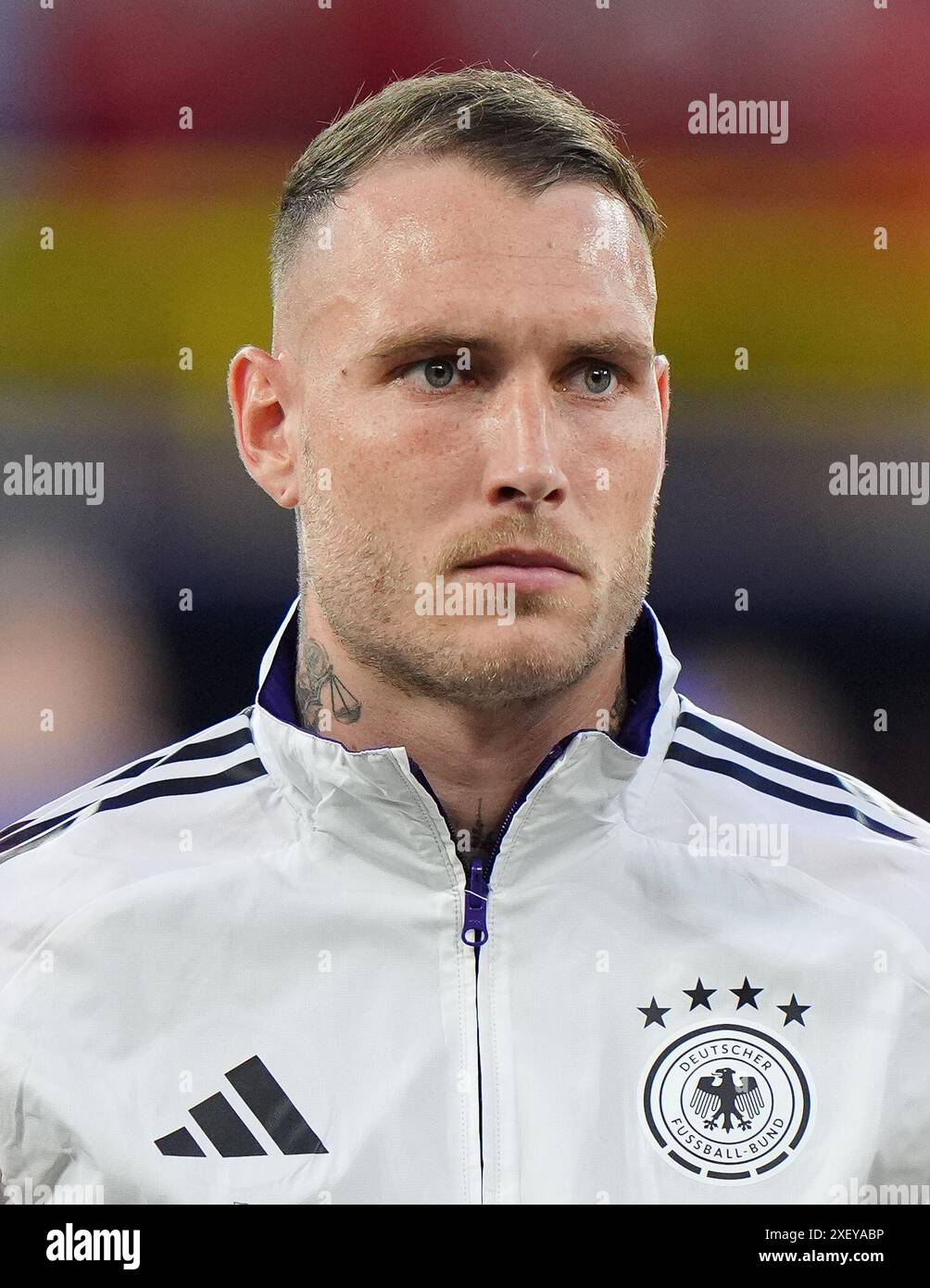 Germany's David Raum during the UEFA Euro 2024 round of 16 match at the ...
