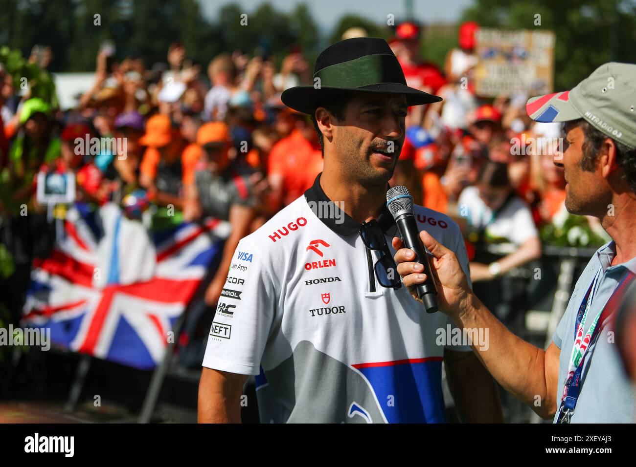 Daniel Ricciardo (AUS) - Visa Cash App RB F1 Team - RB VCARB01 - Honda ...