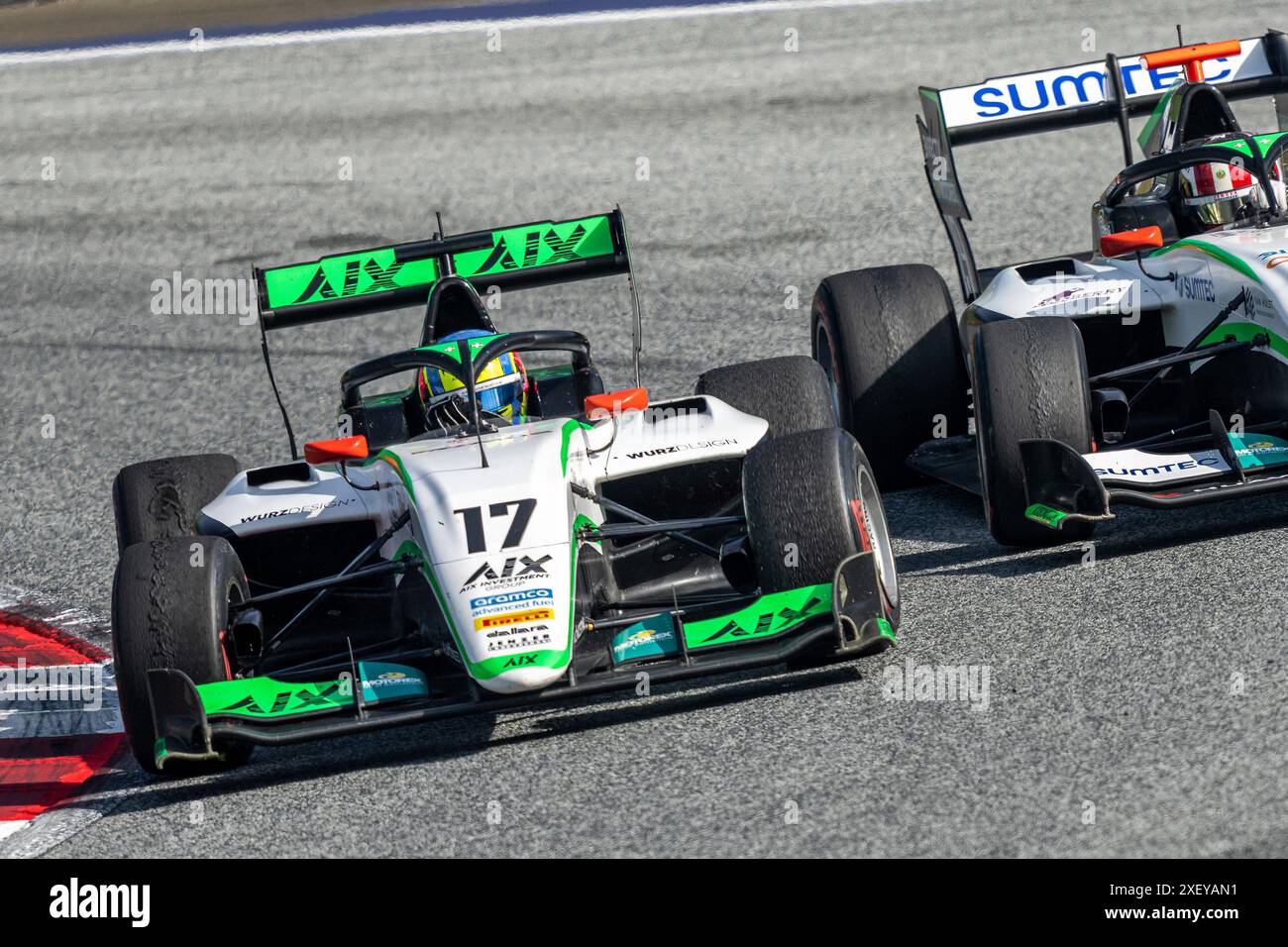 SPIELBERG, AUSTRIA - JUNE 30: Charlie Wurz of Austria in the Formula 3 ...