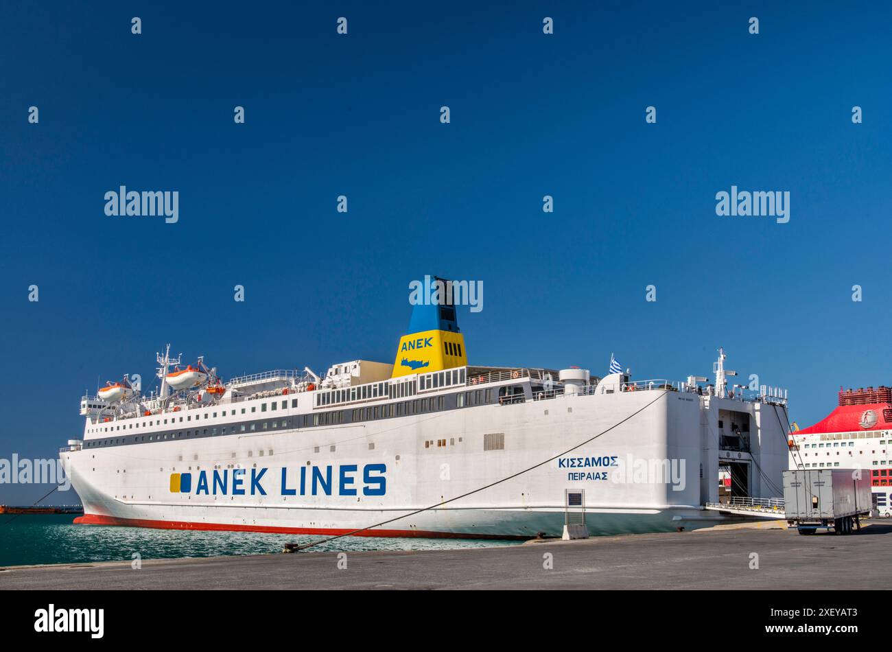 Anek lines ferry hi-res stock photography and images - Alamy